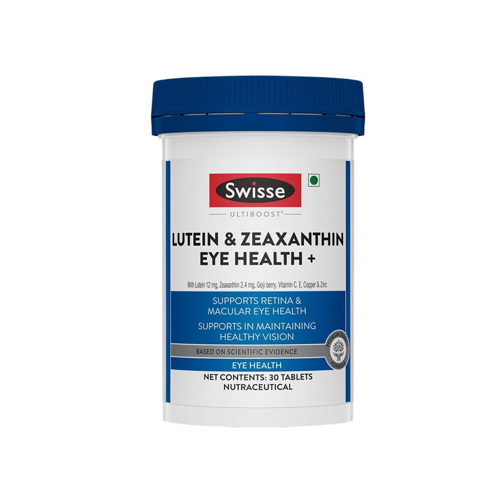 Swisse Eye Health+ with Lutein & Zeaxanthin (Unflavoured) - 30 Tablets