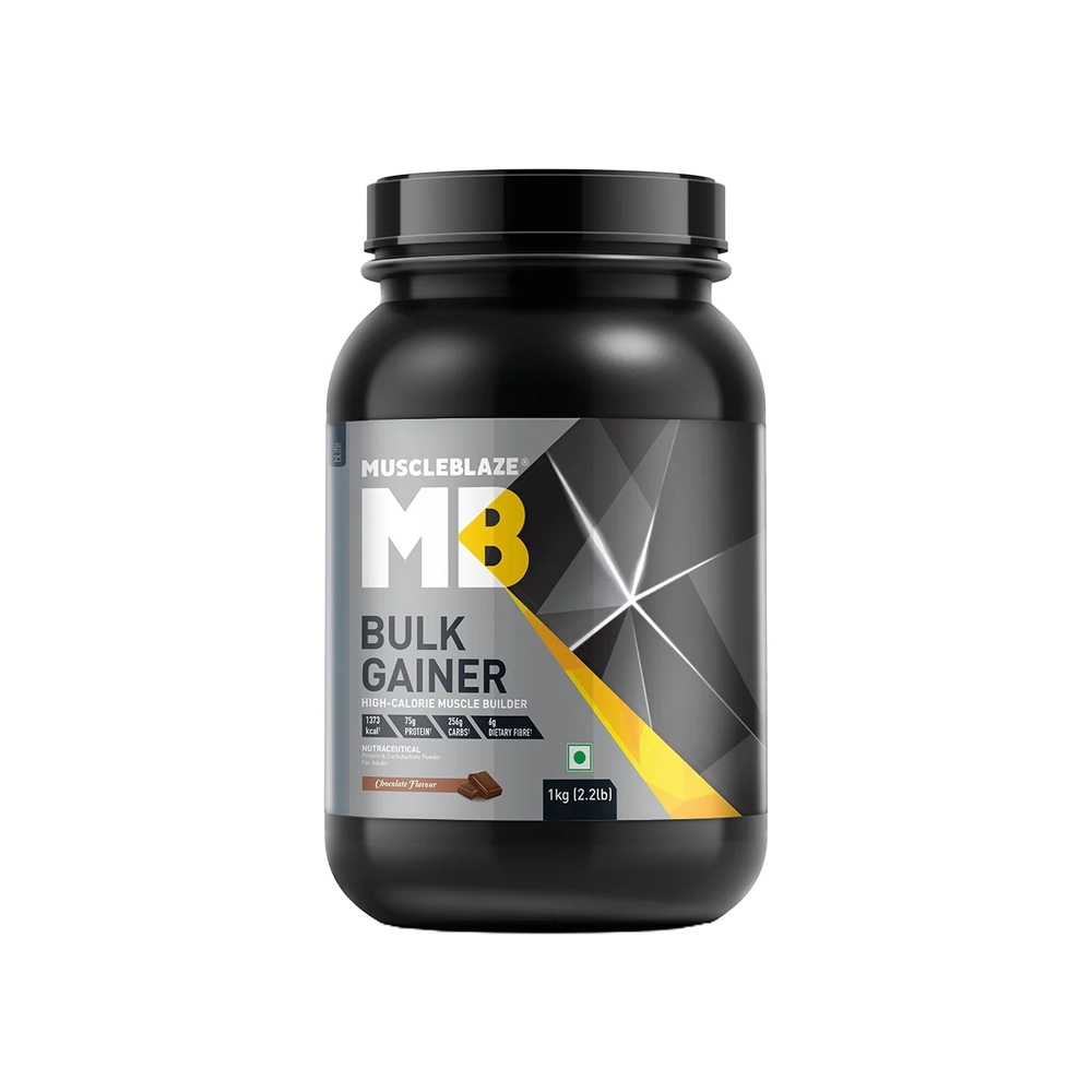 MB Bulk Gainer (Chocolate) - 1 kg | High-Calorie Mass Gainer