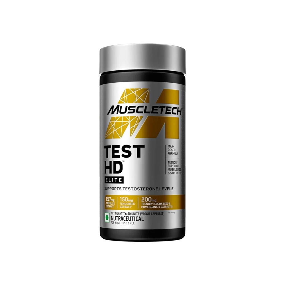 Buy MuscleTech Test HD Elite - 60 Veggie Capsules Online
