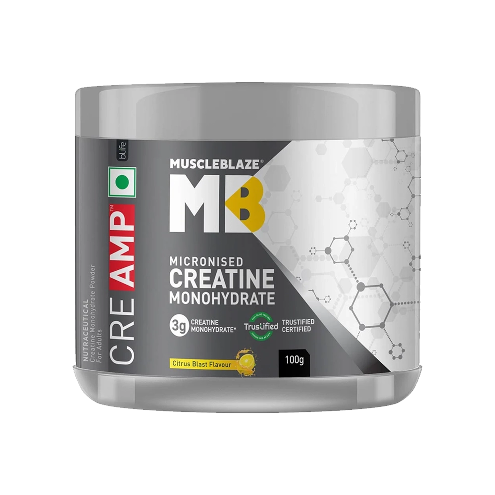 MB Creatine Monohydrate 100g (Citrus Blast) | Strength & Power