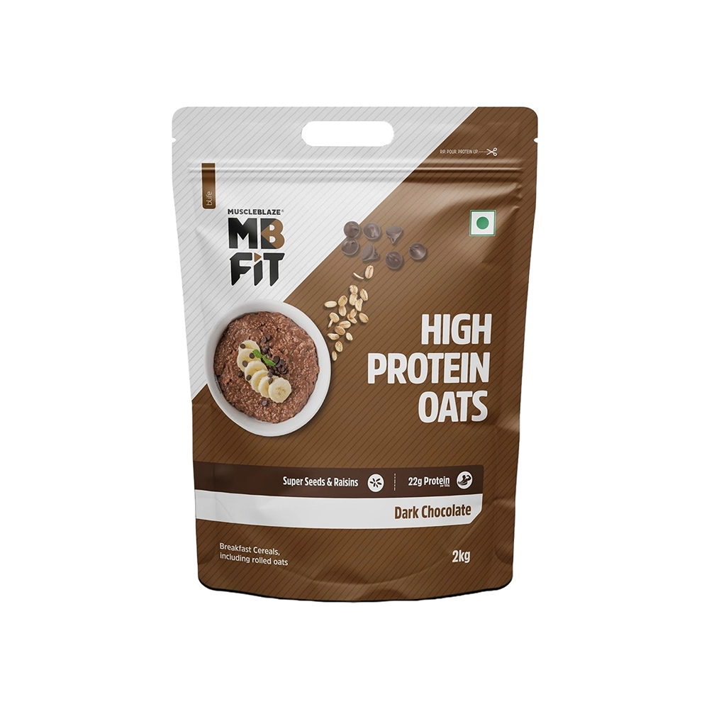 MB High Protein Oats (Dark Chocolate) - 2kg | Healthy Breakfast