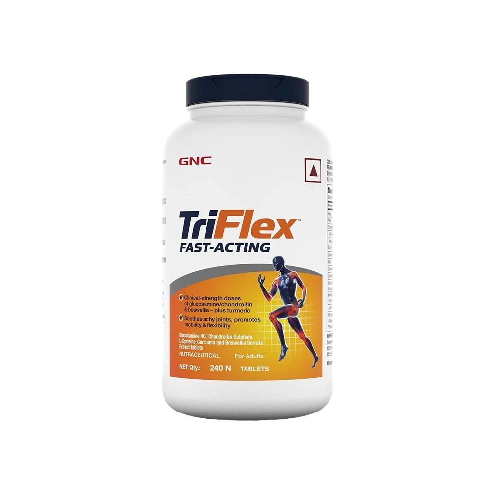 GNC TriFlex Fast Acting - 240 Tablets | Joint Support & Mobility