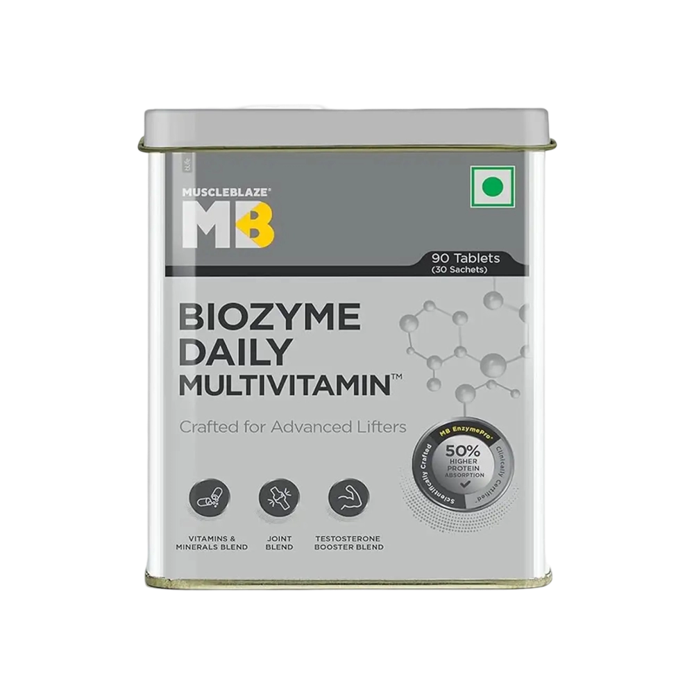MB Biozyme Daily Multivitamin, 90 Tablets | Immunity Support